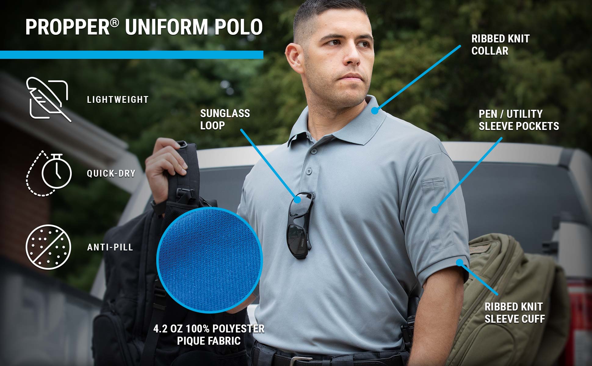 Propper Men's Uniform Polo | RMA Armament