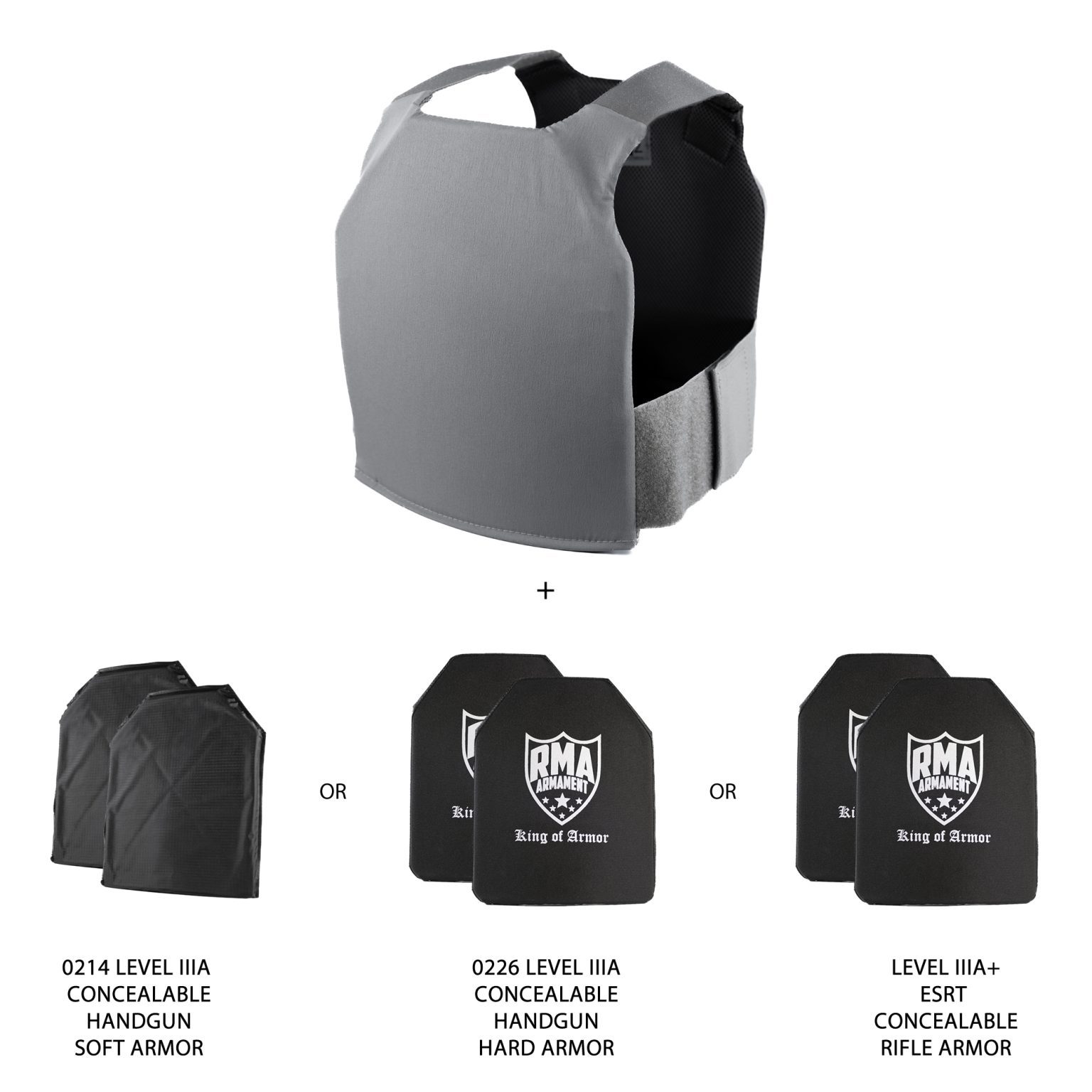 Body Armor from RMA Armament | Body Armor Levels